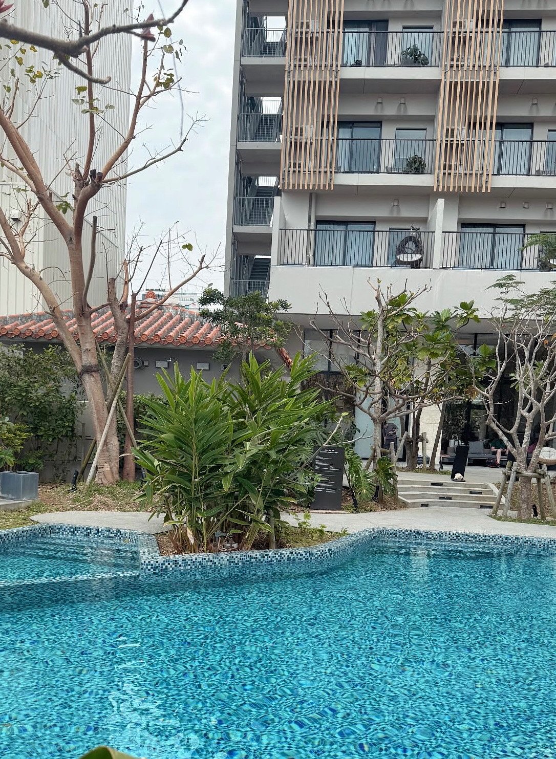 Garden Pool within Walking Distance of Kokusai Street | Hotel Strata Naha（UDS HOTELS） Stay ...